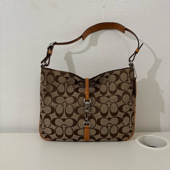 Coach | Bags | Coach Signature Hampton Shoulder Bag | Poshmark